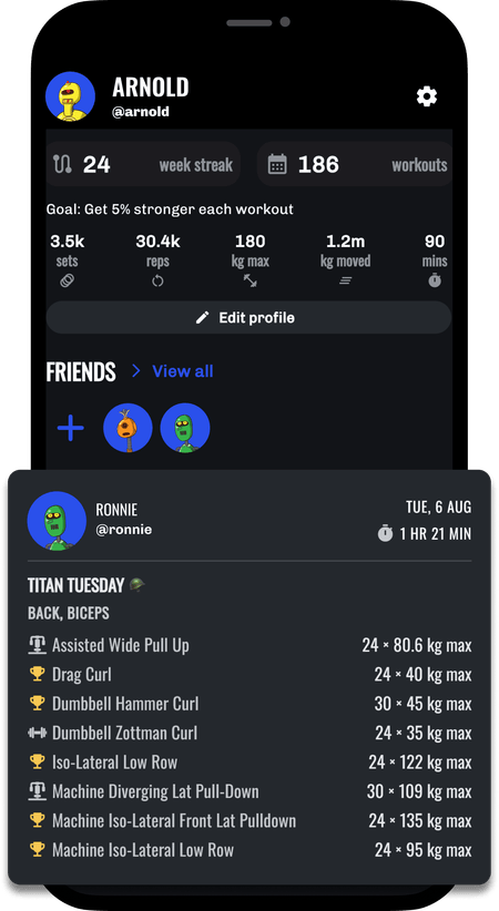 Legend - Workout Tracker — Legend - Workout Tracker