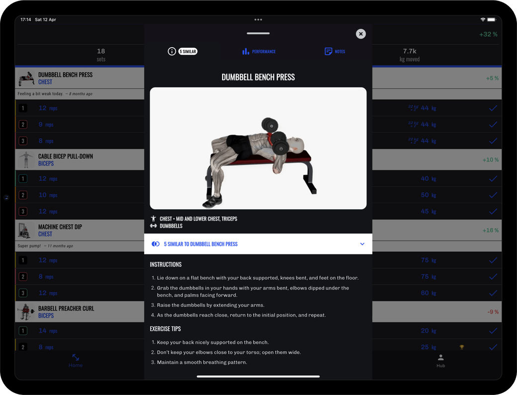 Legend - Workout Tracker — Legend - Workout Tracker